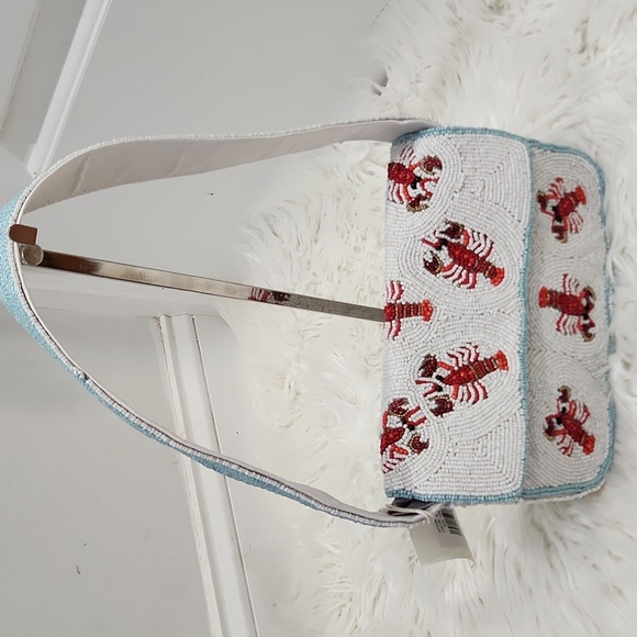 Sol And Mer | Bags | Sol And Mer Viral Handcrafted Beaded Lobster ...